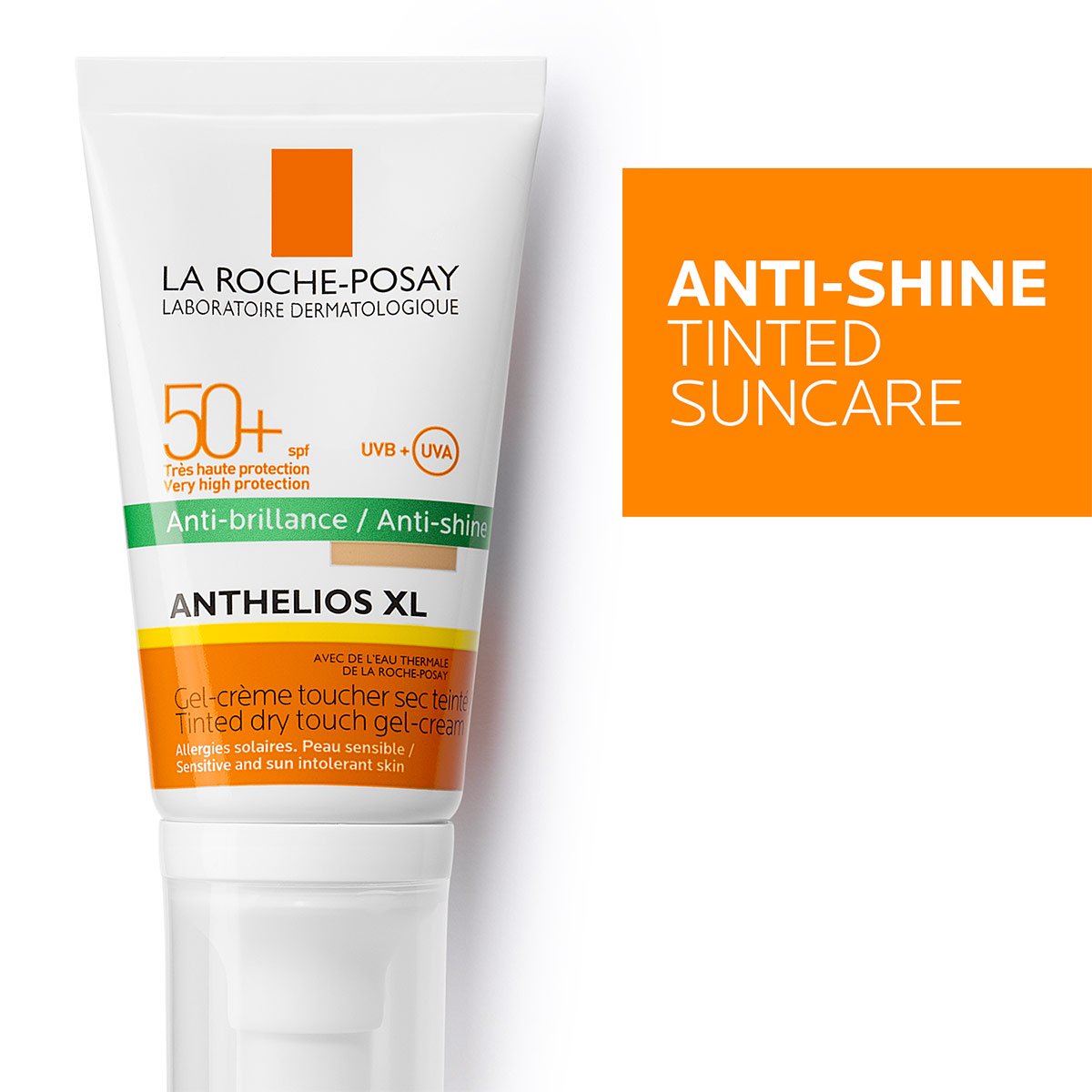 Anthelios Xl Gel Crema Spf50 Tacto Seco Con Color Protector Solar